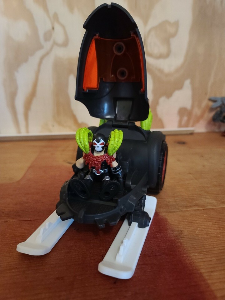 Imaginext Dc Super Friends Bane Battle Sled with Figure Batman Toy ...