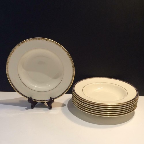 SET OF 8 LARGE MINTON ST JAMES RIMMED SOUP BOWLS 9” CH5675 | eBay