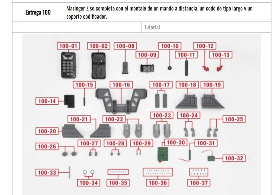 Mazinger Z Fasicle # 100 Magazine Build Your Mazinge Limited Edition ...