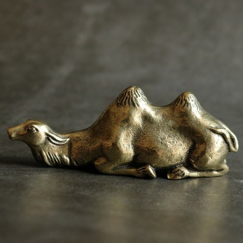 Chinese Bronze Copper Statue Hand Carved Camel Pen hanging Figurines | eBay