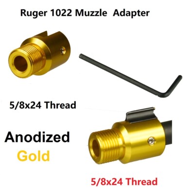 Ruger 1022 10/22 Thread Barrel Adapter 5/8-24 5/8"x24 | eBay