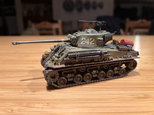 Warlord Games M4A3E8 Sherman Easy Eight Tank Bolt Action (Painted ...