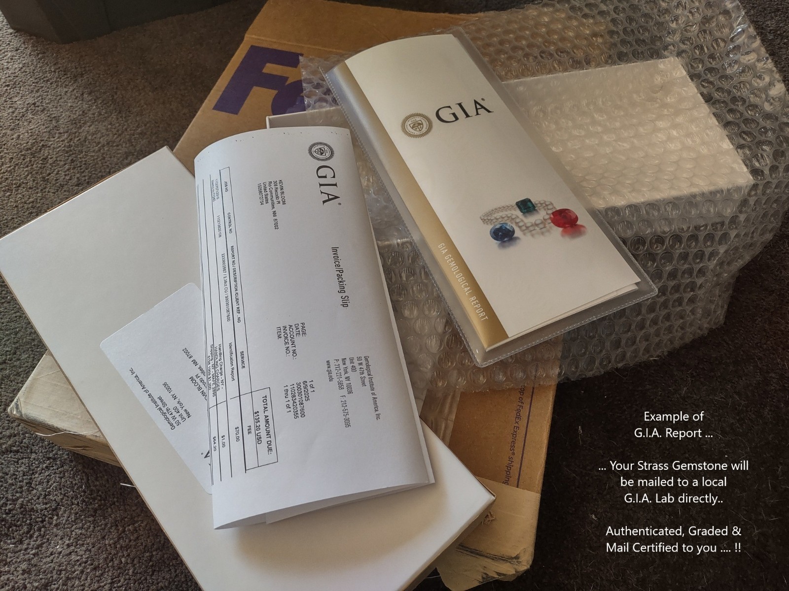 * GIA Certified Early 1.5Ct+ Created Strass Stone Museum Grade 4 ...