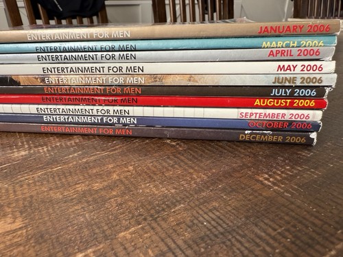 Lot of 10 Playboy Magazines - 2006 - 10 Issues January - December | eBay