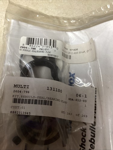 Rebuild Kit - Seal / Bearing - Float Part Number - 2604-796 For Arctic ...