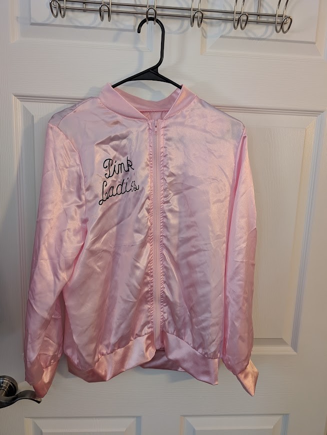 Pink Ladies Grease Jacket - Halloween Costume Outfit - 50s style ...