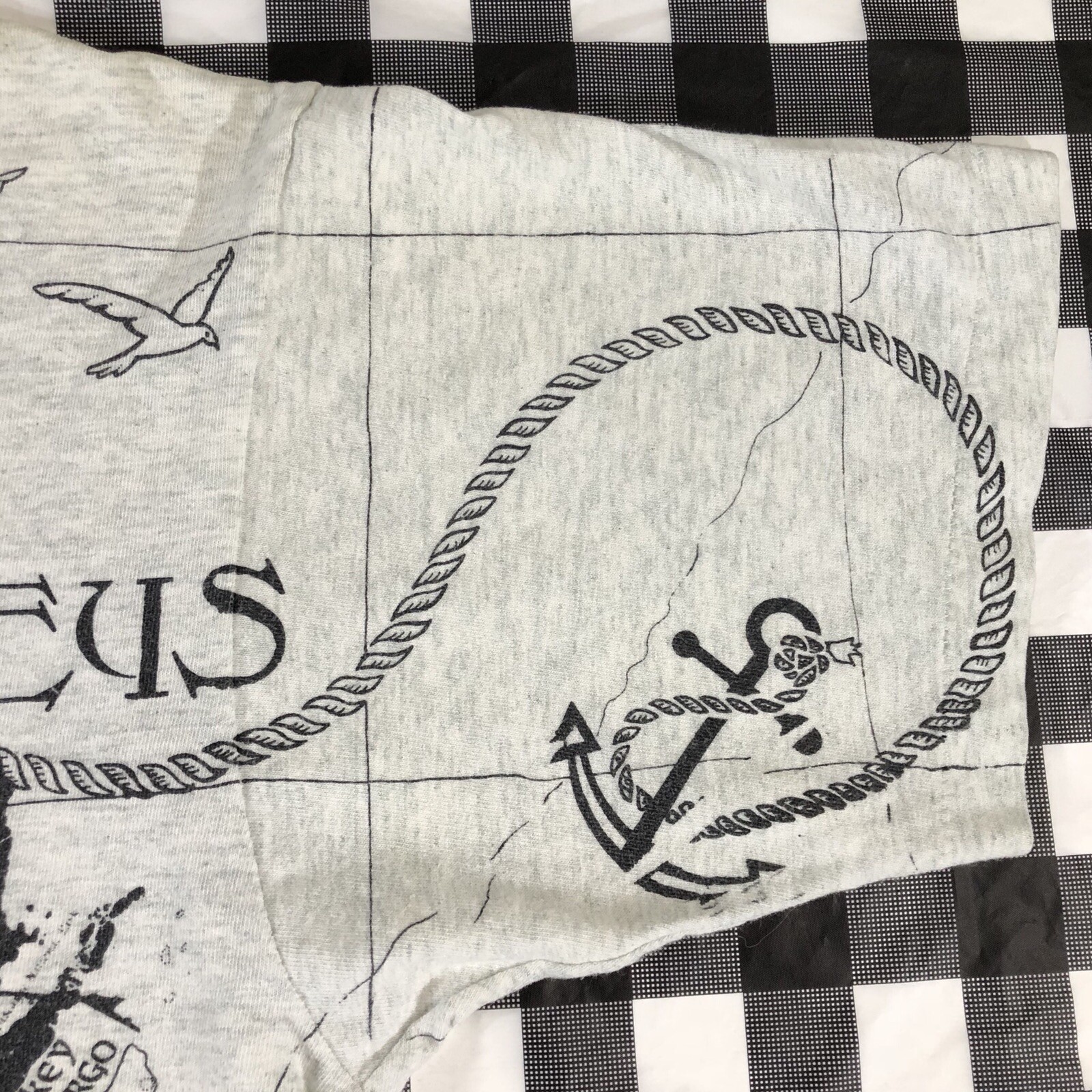 Pirates Florida Keys Treasure Map All Over Print Vint… - Gem