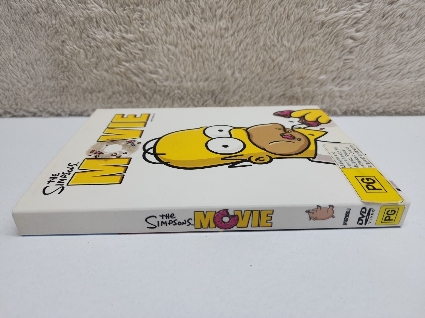 The Simpsons Movie 2007 DVD Region 4 & Cardboard Sleeve 9321337093819 ...