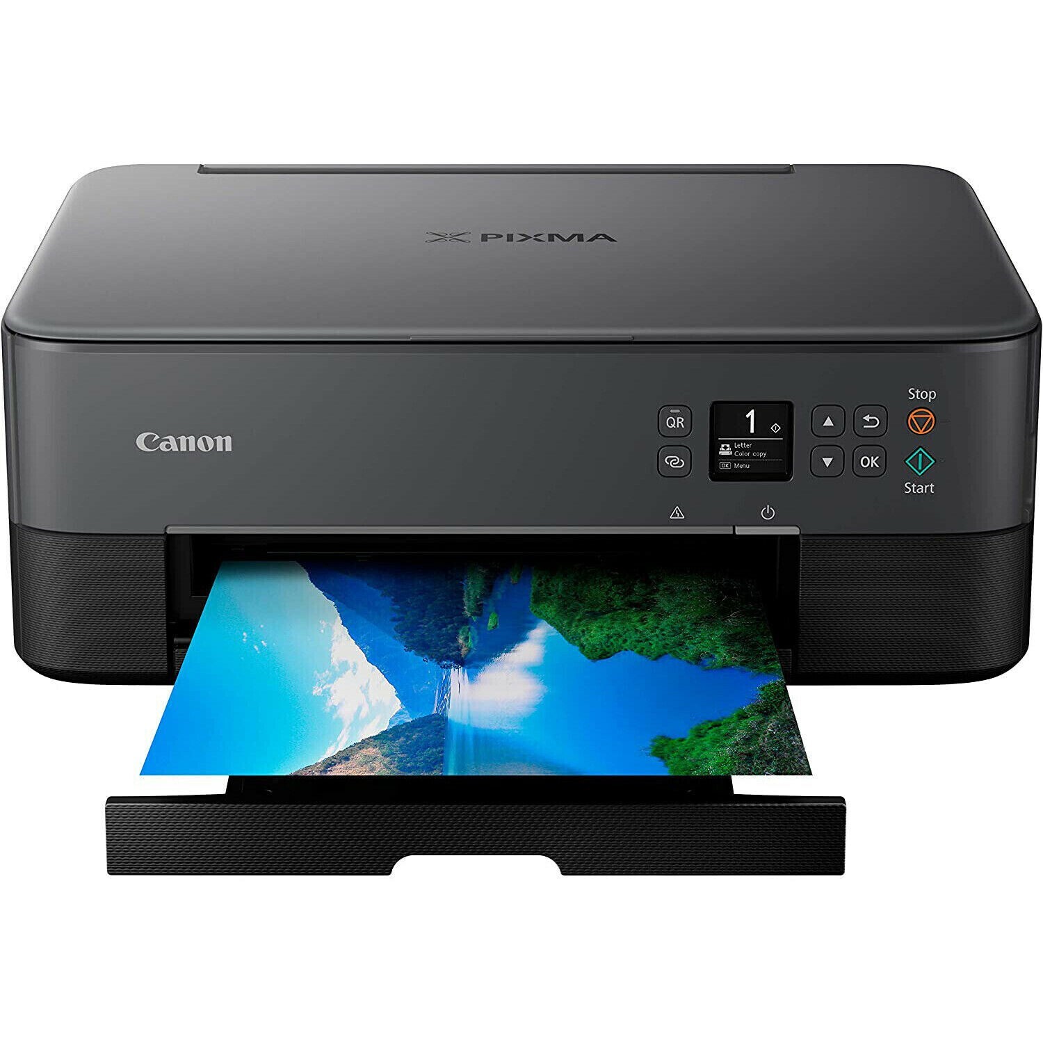Canon PIXMA TS6420 Wireless Inkjet All In One Printer Black Fast ...