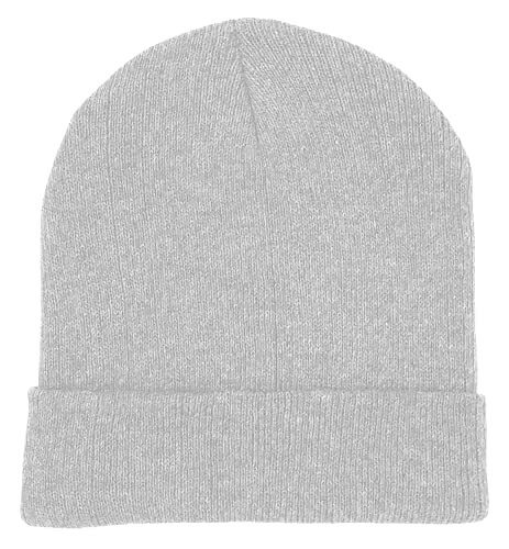 48 Pack Winter Beanies, Bulk Cold Weather Warm Knit Skull Caps, Mens ...