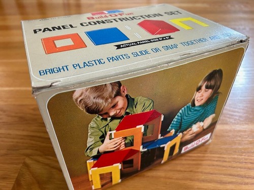Vintage 1970 Tupperware Build-O-Fun #103 Panel Construction Set Tupper ...