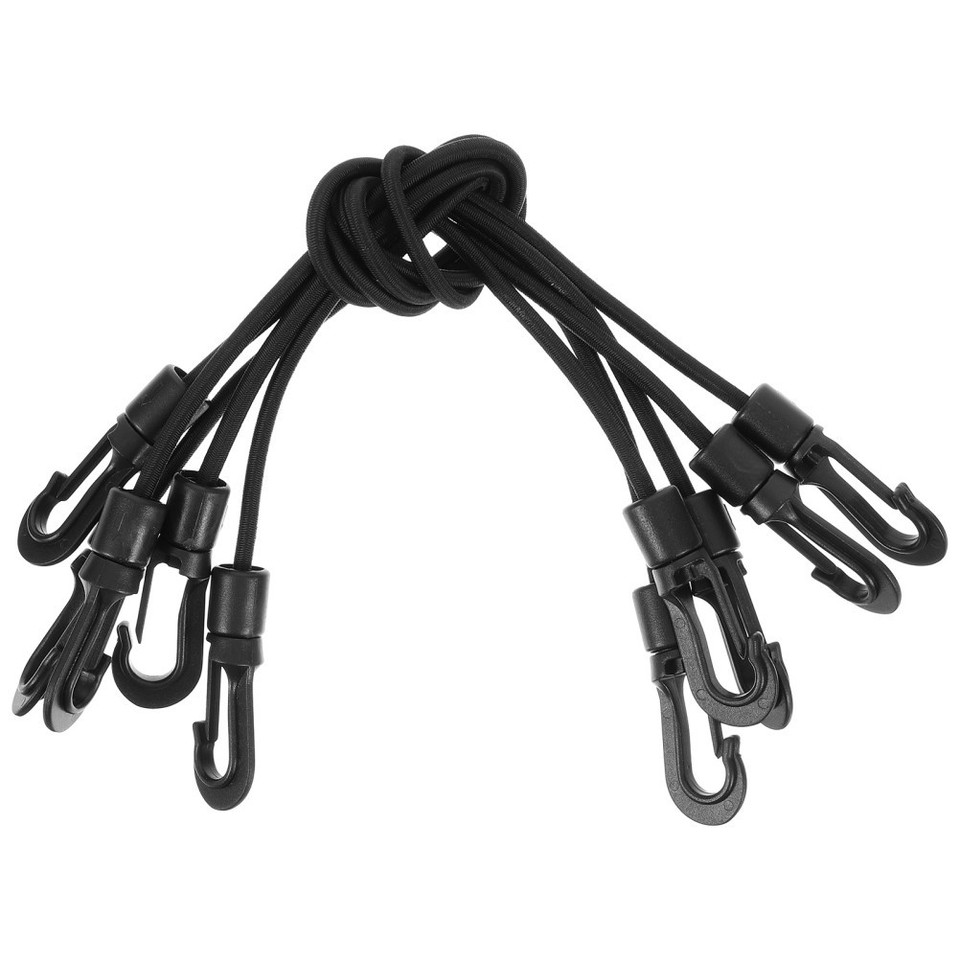 5 Pcs Rope Tie down Outdoor Camping Hook Bungee Cords Heavy Duty | eBay ...