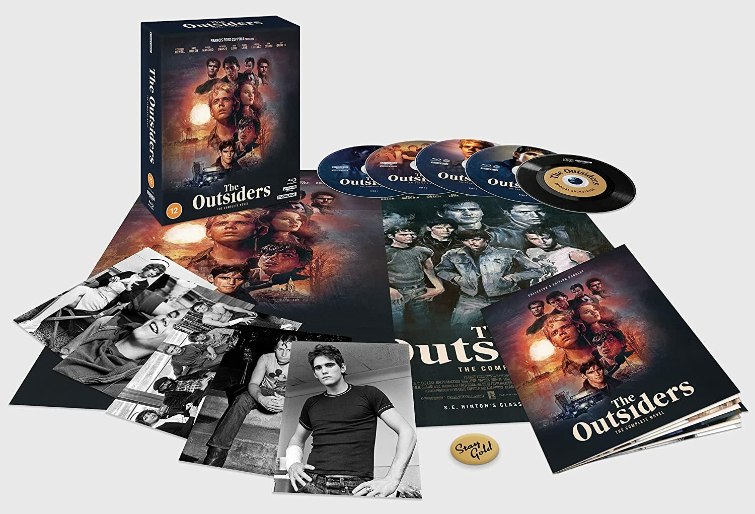 The Outsiders The Complete Novel 2021 restoration [Blu-ray] | eBay