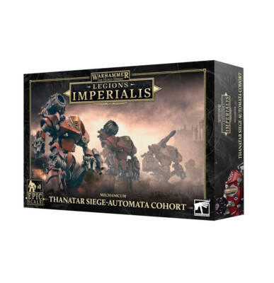 Legions Imperialis: Thanatar Siege-Automata Cohort - Warhammer 30k - 03 ...
