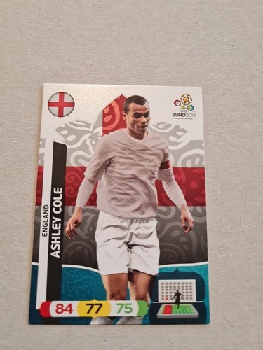 ASHLEY COLE ENGLAND ANGLETERRE FOOTBALL CARD PANINI UEFA EURO 2012 | eBay