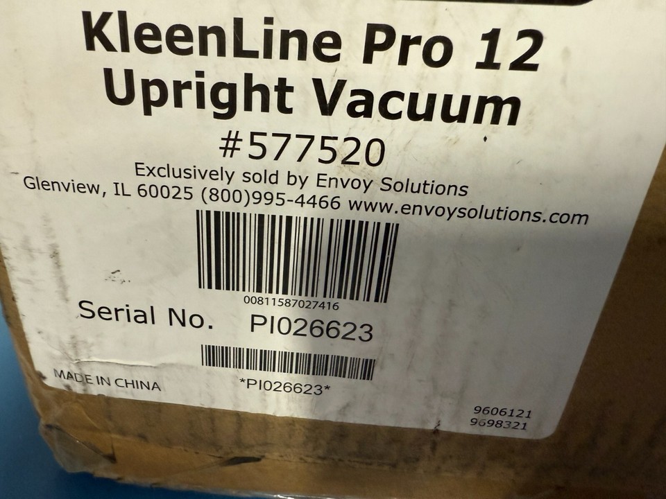 KleenLine Pro 12UE 577520 Upright Vacuum | eBay