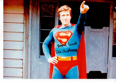 Vic Armstrong Signed 12x8 Autographed Photograph Superman Stunts Actor ...
