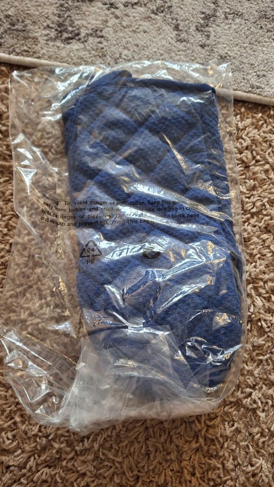 NEW KITCHEN Food Network NEOPRENE Soft Oven Mitt Blue | eBay