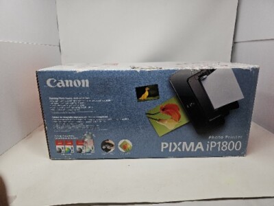 Canon PIXMA IP1800 Digital Photo Inkjet Printer Brand New Sealed ...