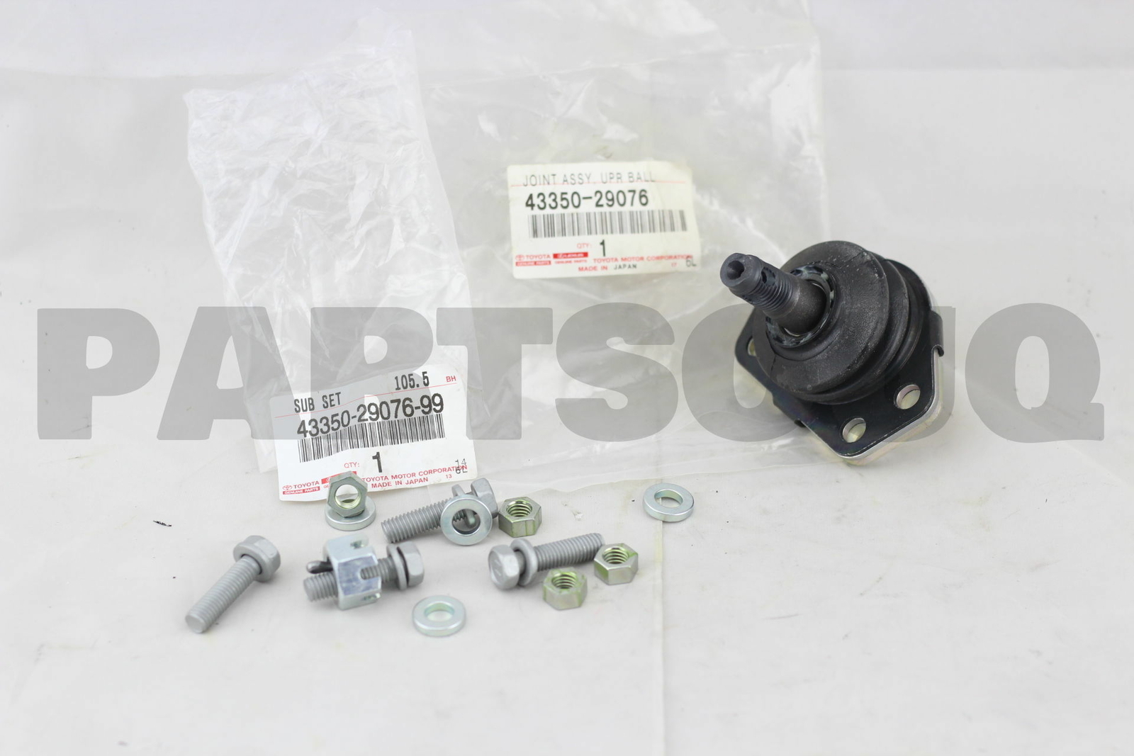 4335029076 Genuine Toyota JOINT ASSY, FRONT UPPER BALL, RH/LH 43350 ...