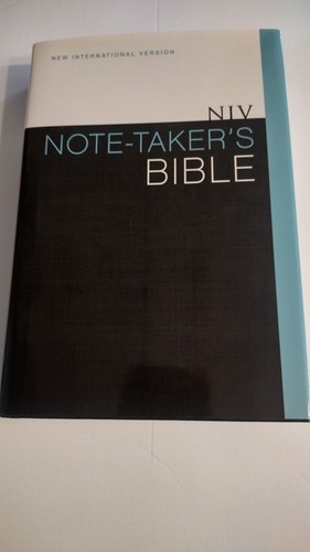 Note-Takers Bible, NIV, Zondervan,2011 (like New) | eBay