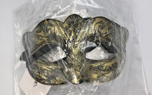 Mardi Gras Half Mask Costume Masquerade Party Ball Plastic Halloween | eBay