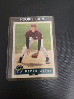 Derek Jeter rookie 1992 draft card | eBay
