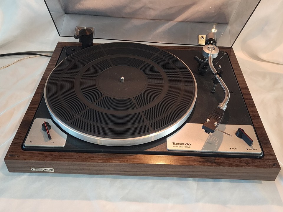 Vintage TransAudio Model 1600 Turntable - Working! | eBay