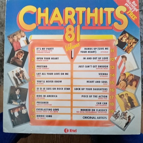 Chartbusters 81 Vol 1, Various Compilation, 1981 KTel Vinyl Album | eBay UK