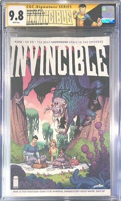 Invincible #122 CGC SS 9.8 (invincible custom label) Signed By Ryan Ottley | eBay