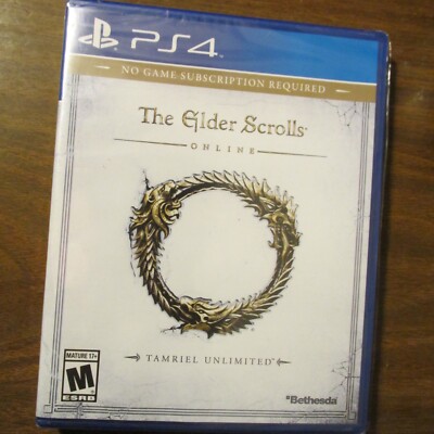 THE ELDER SCROLLS~ONLINE~2015 NEW SEALED PLAYSTATION 4 PS4 GAME~RATED M~USA 93155160255| eBay