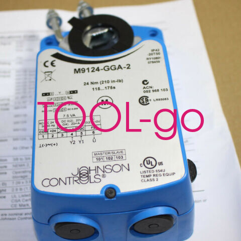 New JOHNSON CONTROLS M9124-GGA-2 Electric Actuator,210 in.-lb.,-4 to ...