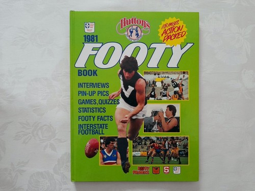 Hutton's 1981 FOOTY BOOK | eBay