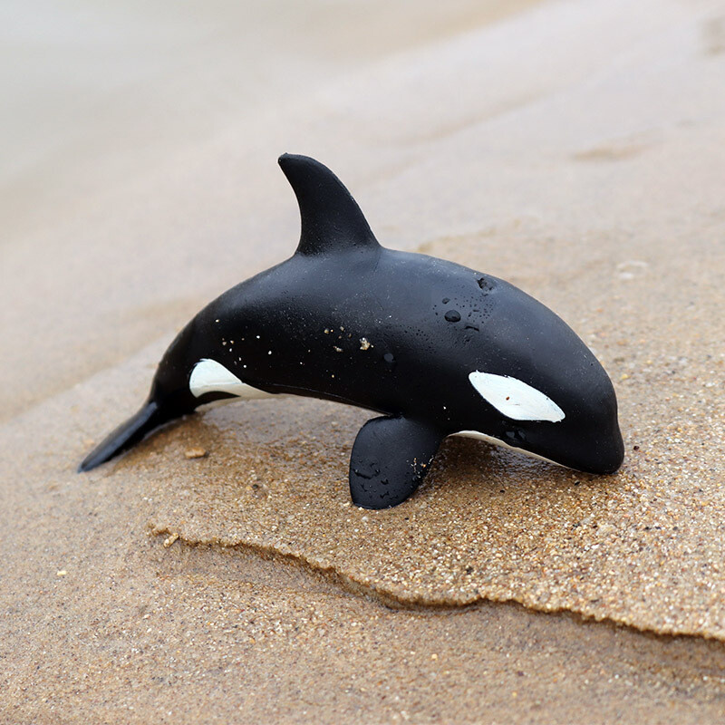 Simulation Marine life animal model tiger whale shark fish model Gift ...