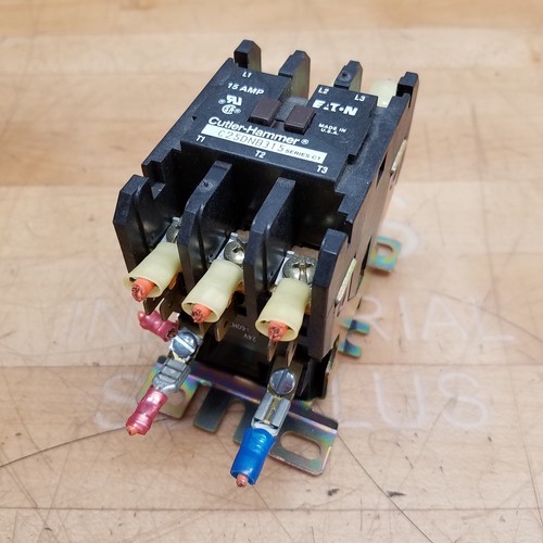 Eaton C25DNB315 Contactor, 15A, 24V, 50-60Hz - USED | eBay