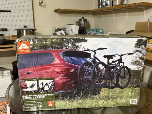 OZARK TRAIL Hitch Bike Rack 2-Bike CARRIER 132LB | eBay