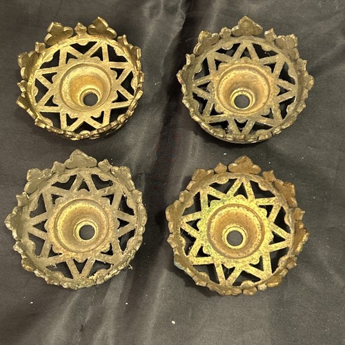 Brass Cups for Chandelier Light Fixture (4) Gas Shade Holder | eBay