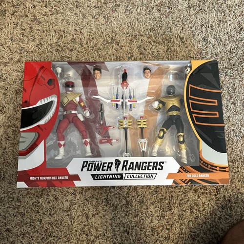 Power Rangers Lightning Collection SDCC 2019 Ex Armored Red & Zeo Gold ...