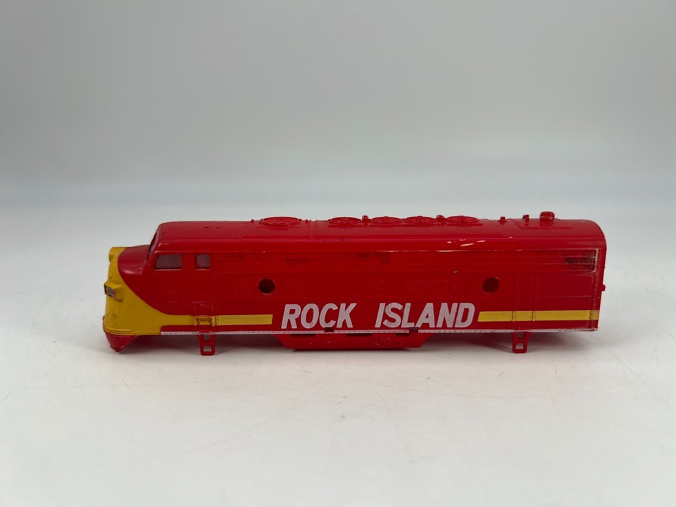 Mehano HO Scale Rock Island Locomotive Good Condition SHELL ONLY | eBay