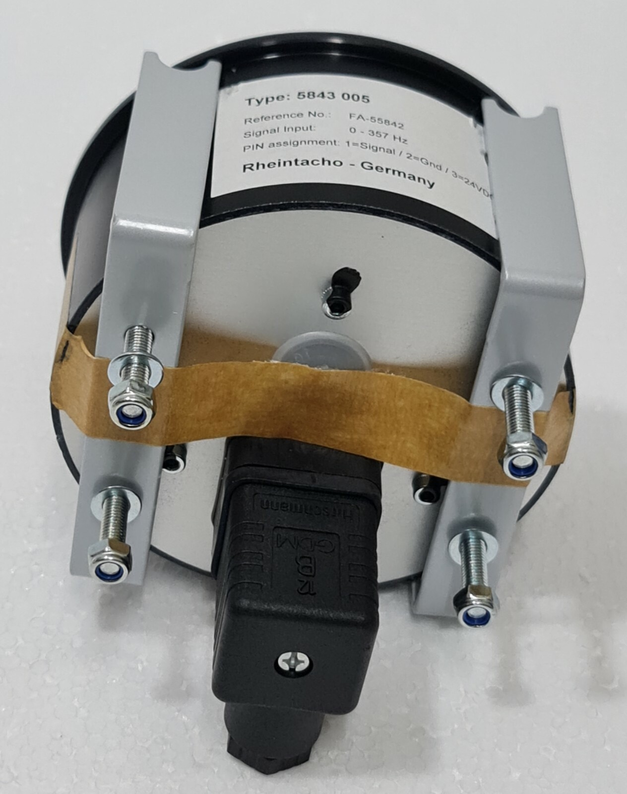 RHEINTACHO 584 LED BAND INDICATOR TYPE: 5843.005 0-357Hz 0-600 /min ...