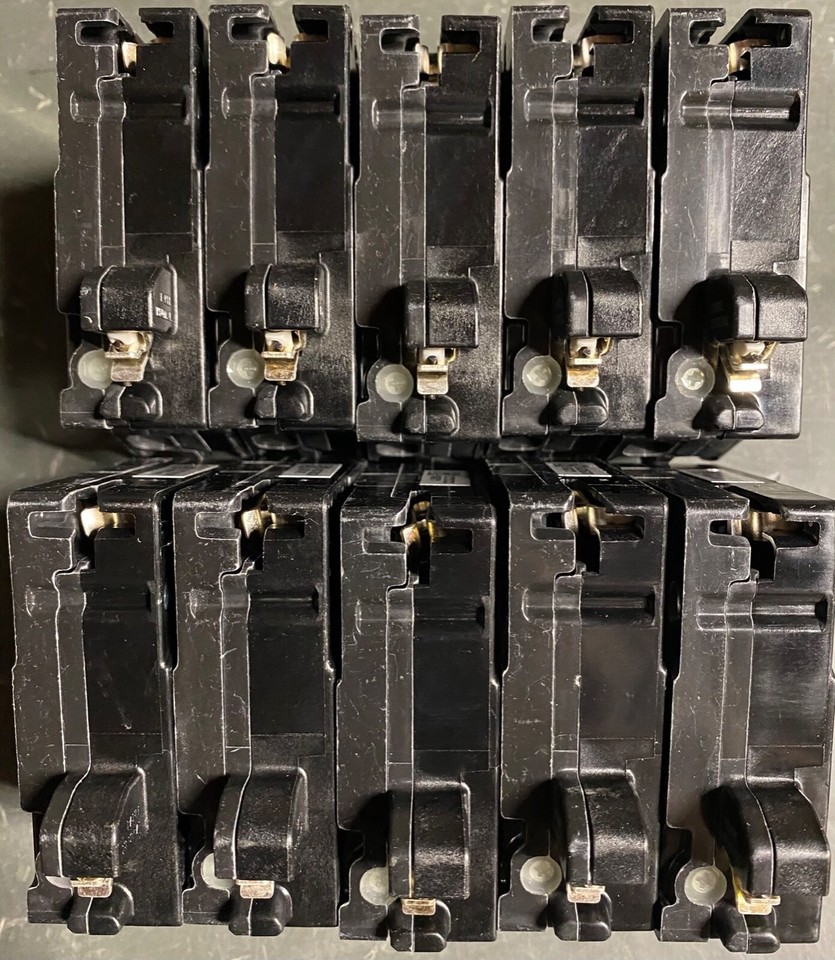 BOX OF 10 SIEMENS QA120AFCN 20A AFCI PLUG ON NEUTRAL (NO WIRE) NEW | eBay