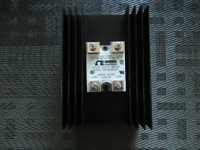 OMEGA SOLID STATE RELAY WITH BASE. MODEL NUMBER SSRL240DC50 | eBay