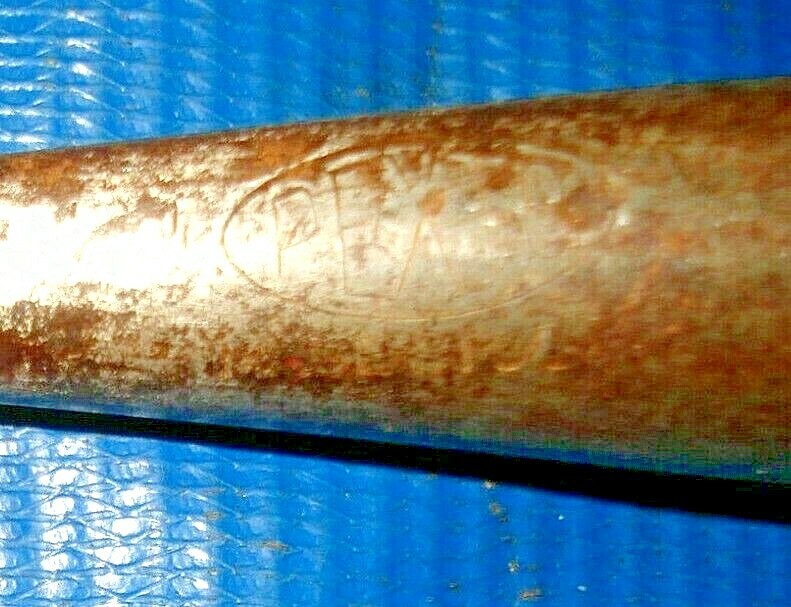 VINTAGE PEXTO 10" BEVEL- EDGE ¾” SOCKET CHISEL WOOD HANDLE with METAL ...