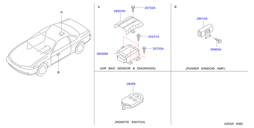 Nissan/INFINITI 28515-70F00 Amplifier Auto Power Window. . | eBay