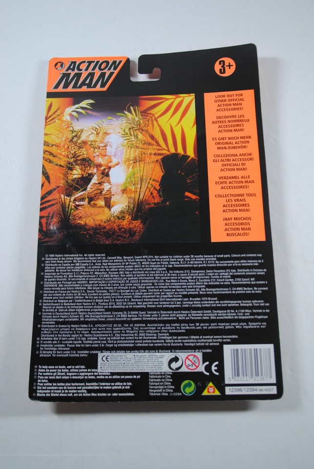 Hasbro 12 " ACTION MAN -ARMY TRAINING GEAR SOLDIER -FIGURE OUTFIT '95 ...