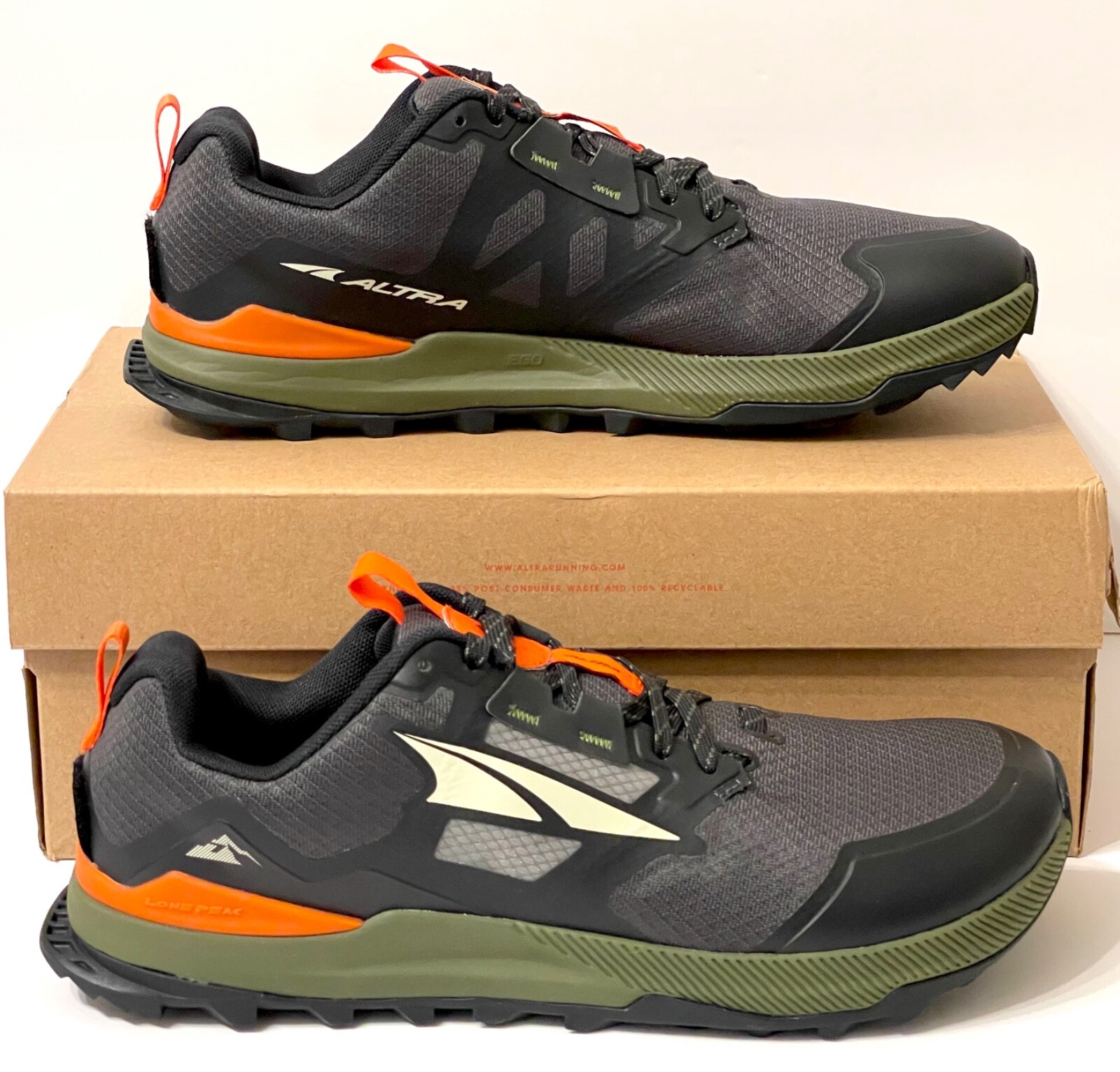 ALTRA Men’s Lone Peak 7 Trail Running Shoes Size 9.5 … - Gem