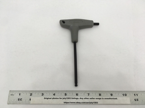 NEW Pittsburgh Offset T-Handle Long Reach Key - 6mm - Ball End ...