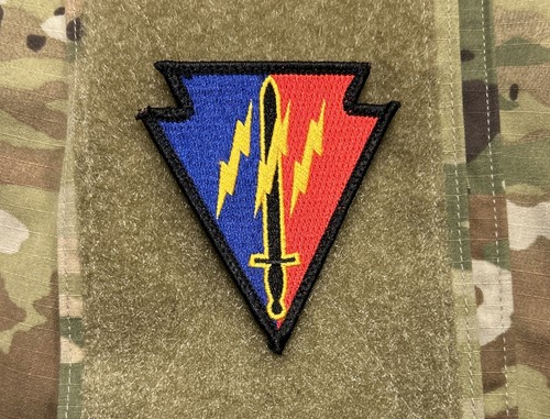 US Army 219th Engineer Brigade Patch w/ Hook Full-Color | eBay