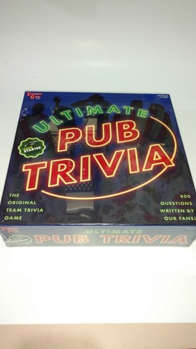 Game Ultimate Pub Trivia Game University Games New Factory Sealed Team ...