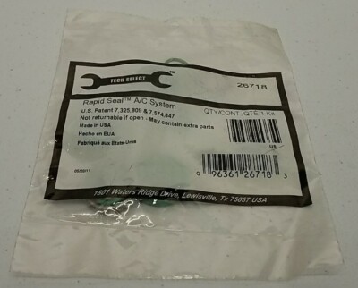 26718 Tech Select Automotive Rapid Seal A/C System Seal Repair Kit ...